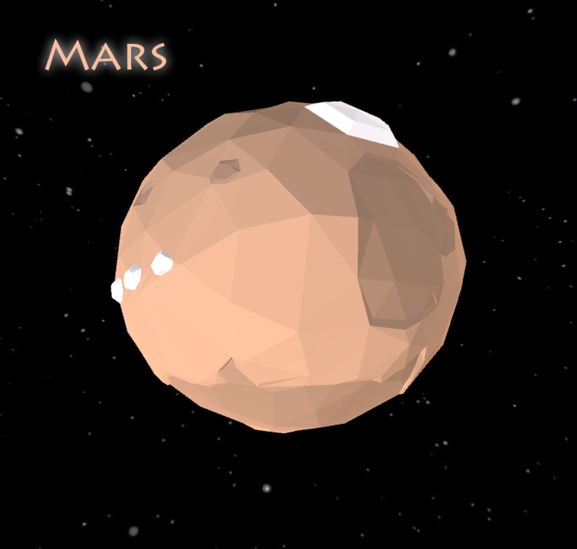 Mars 3D model - TurboSquid 1156634