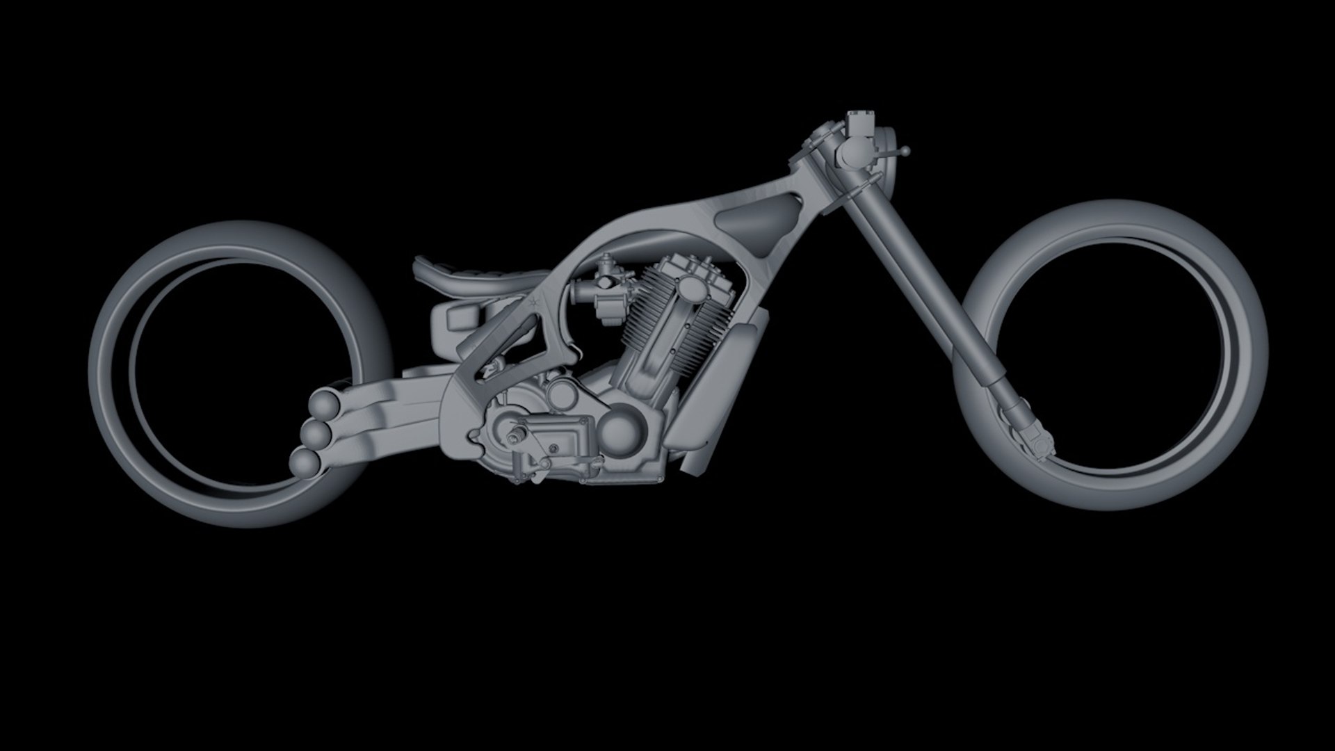 Motorcycle 3D Model - TurboSquid 1590176