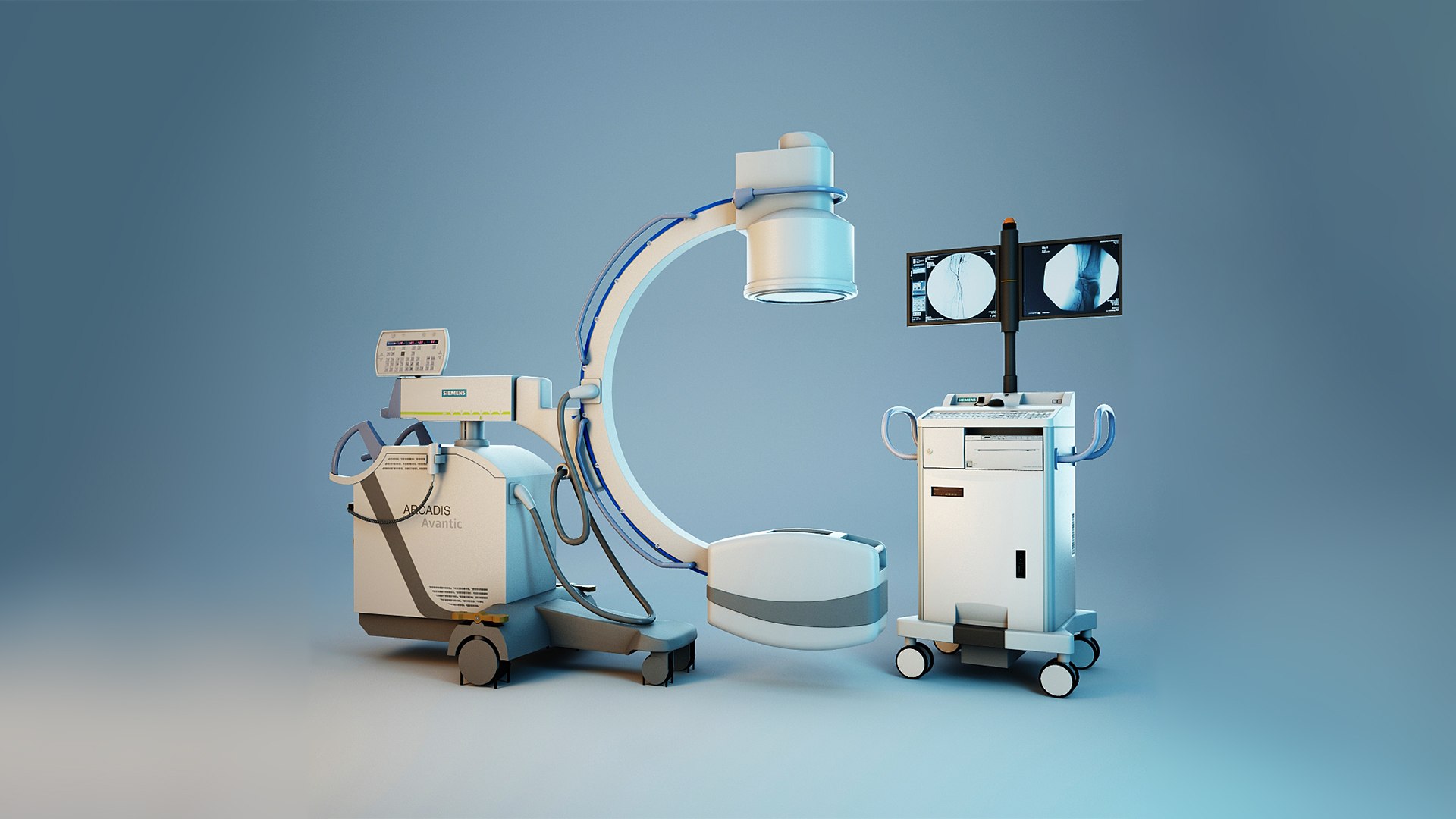 C-arm Siemens Arcadic Avantic 3d Model