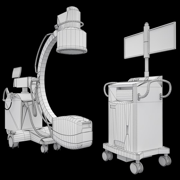 c-arm siemens arcadic avantic 3d model