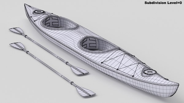 modelo 3d kayak 04 - TurboSquid 1910452