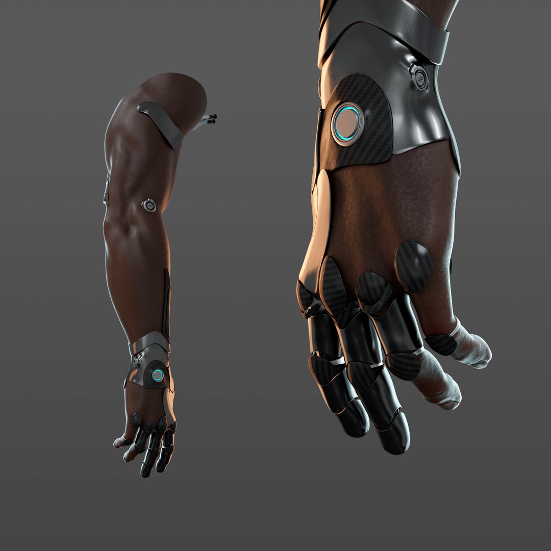 Hand Anatomy Mechanical Model Turbosquid 1619412