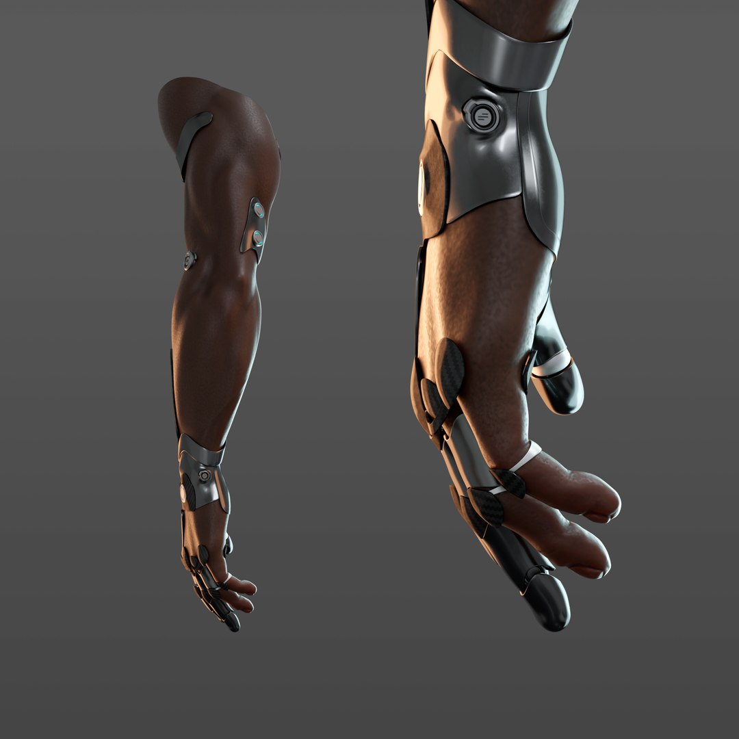 Hand Anatomy Mechanical Model Turbosquid 1619412