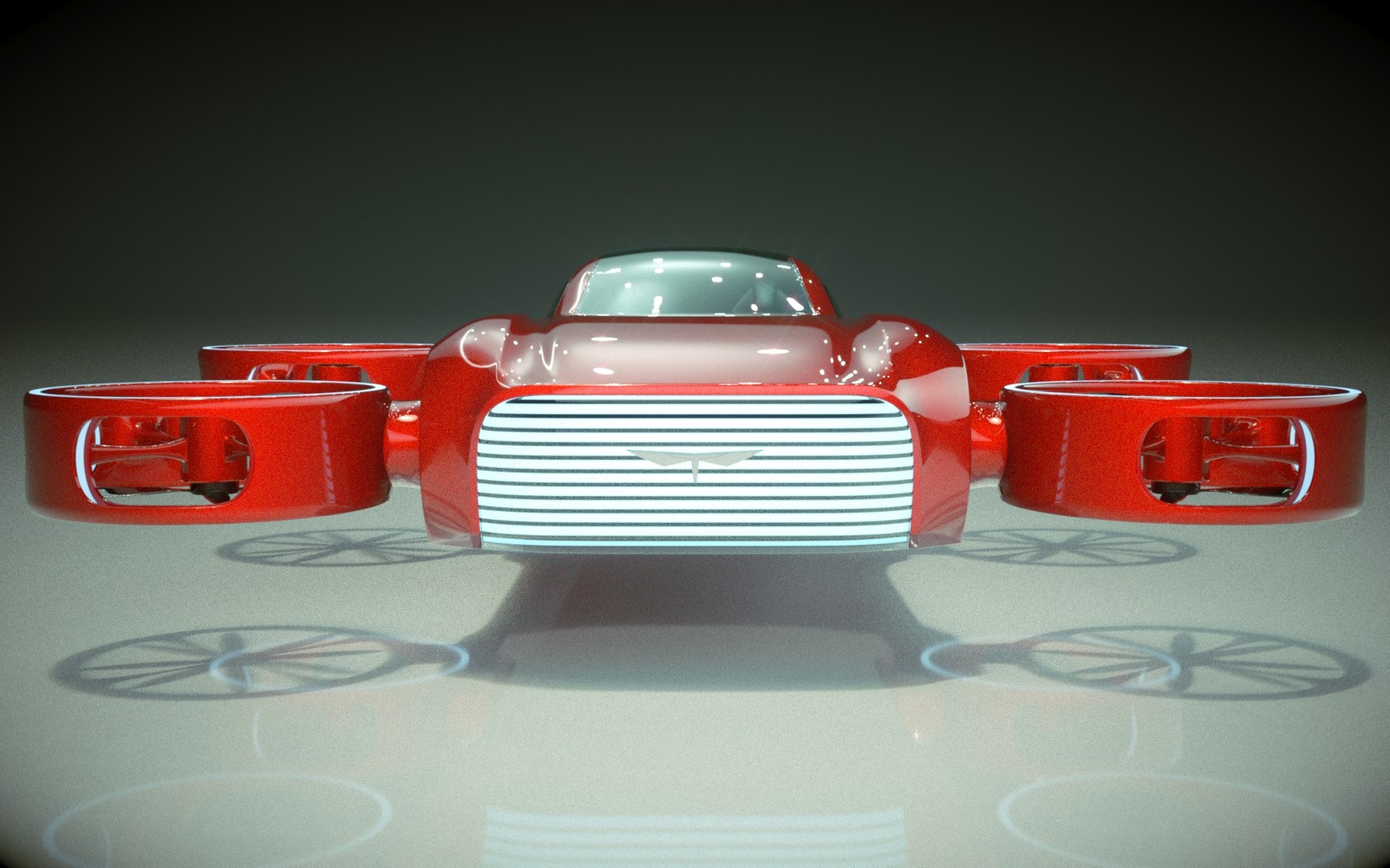 Car Copter 3D Model - TurboSquid 1557927