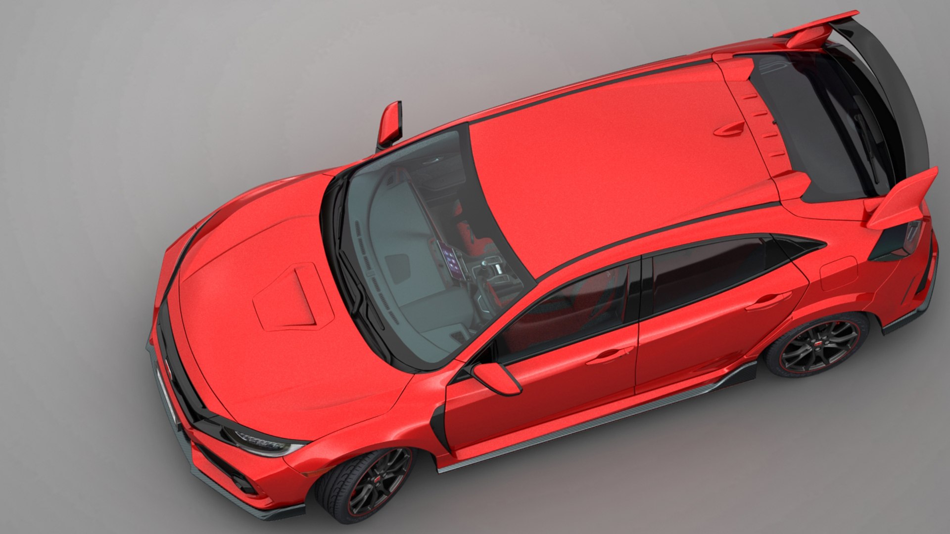 3D Honda Civic Type R - TurboSquid 1294004