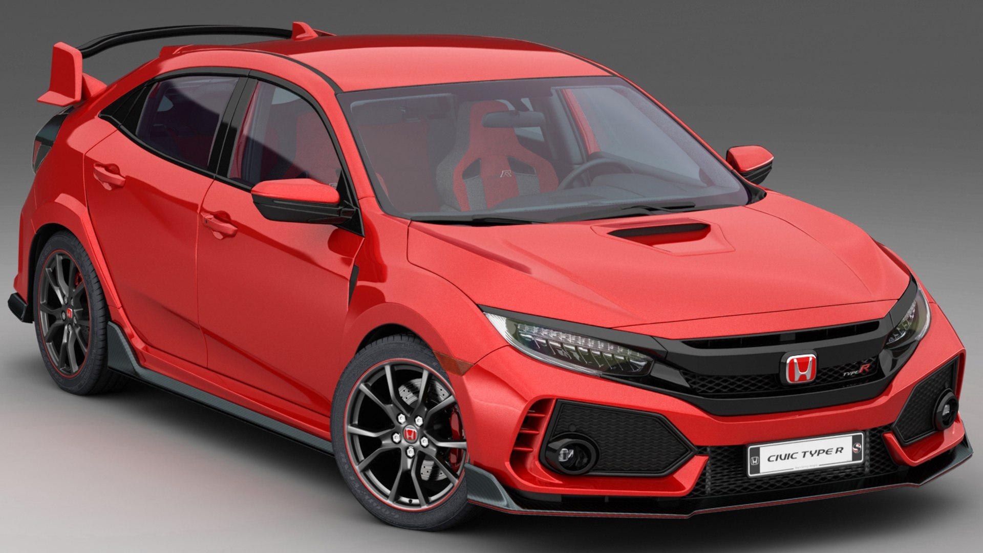 3D honda civic type r - TurboSquid 1294004
