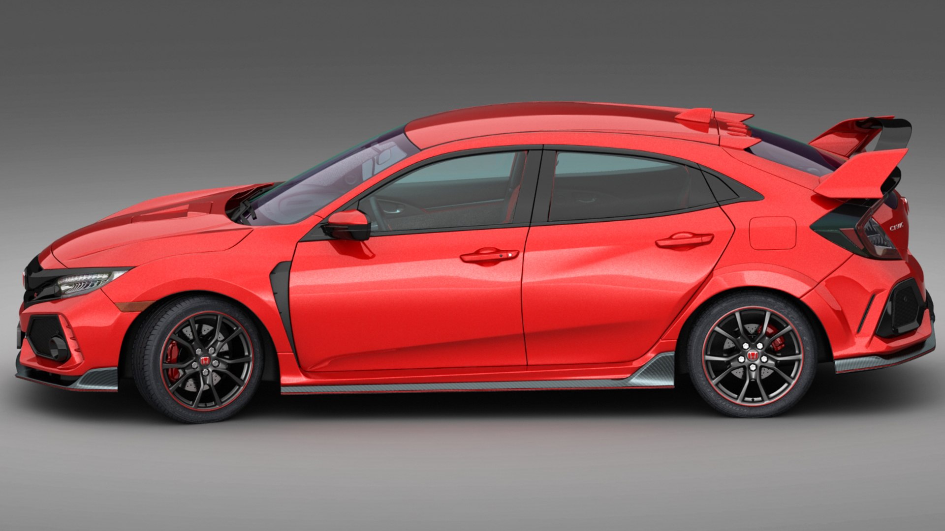 3D Honda Civic Type R - TurboSquid 1294004