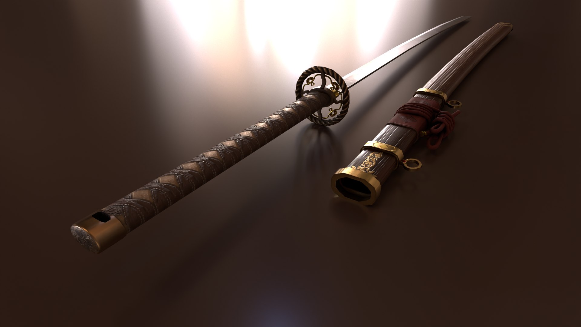 3D model Katana - Sword - TurboSquid 1931910
