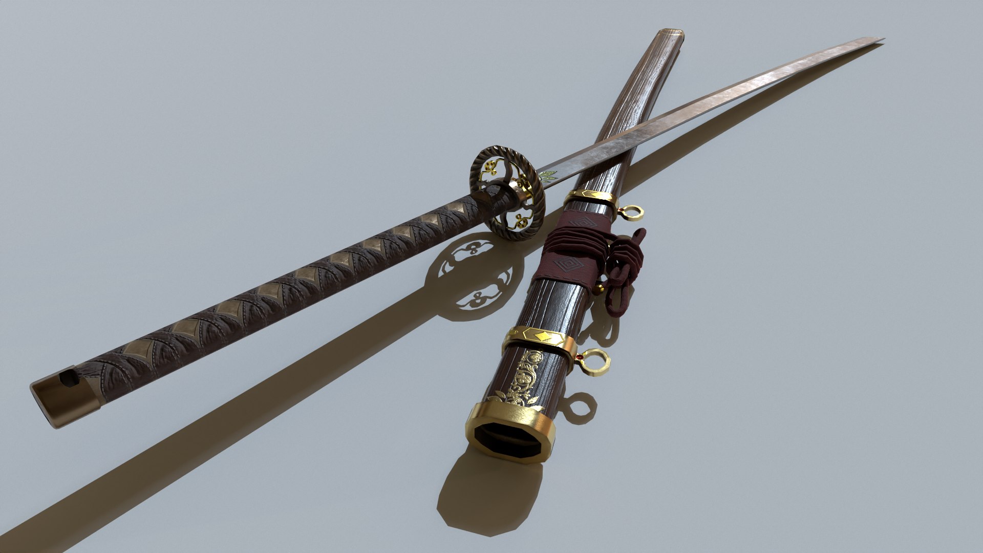 3D model Katana - Sword - TurboSquid 1931910