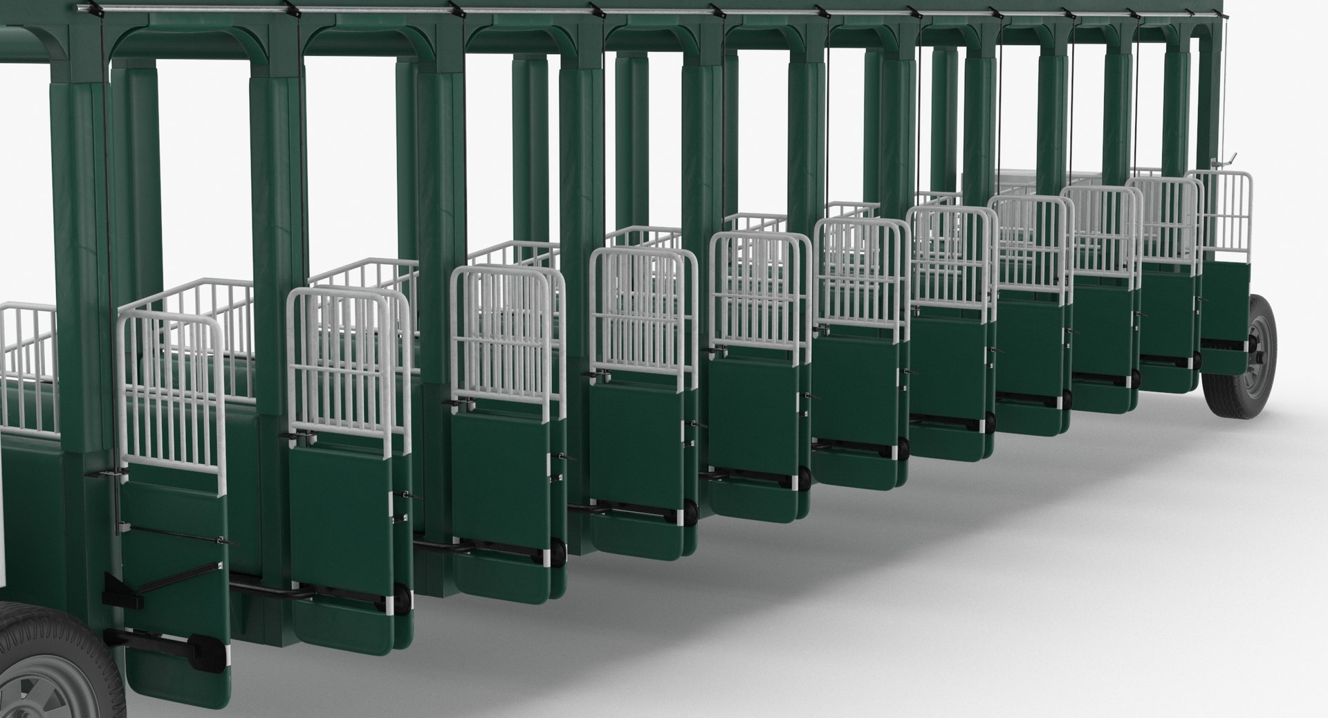 Horse Racing Starting Gates 3D Model - TurboSquid 1645182