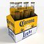 3d model of set packs beer