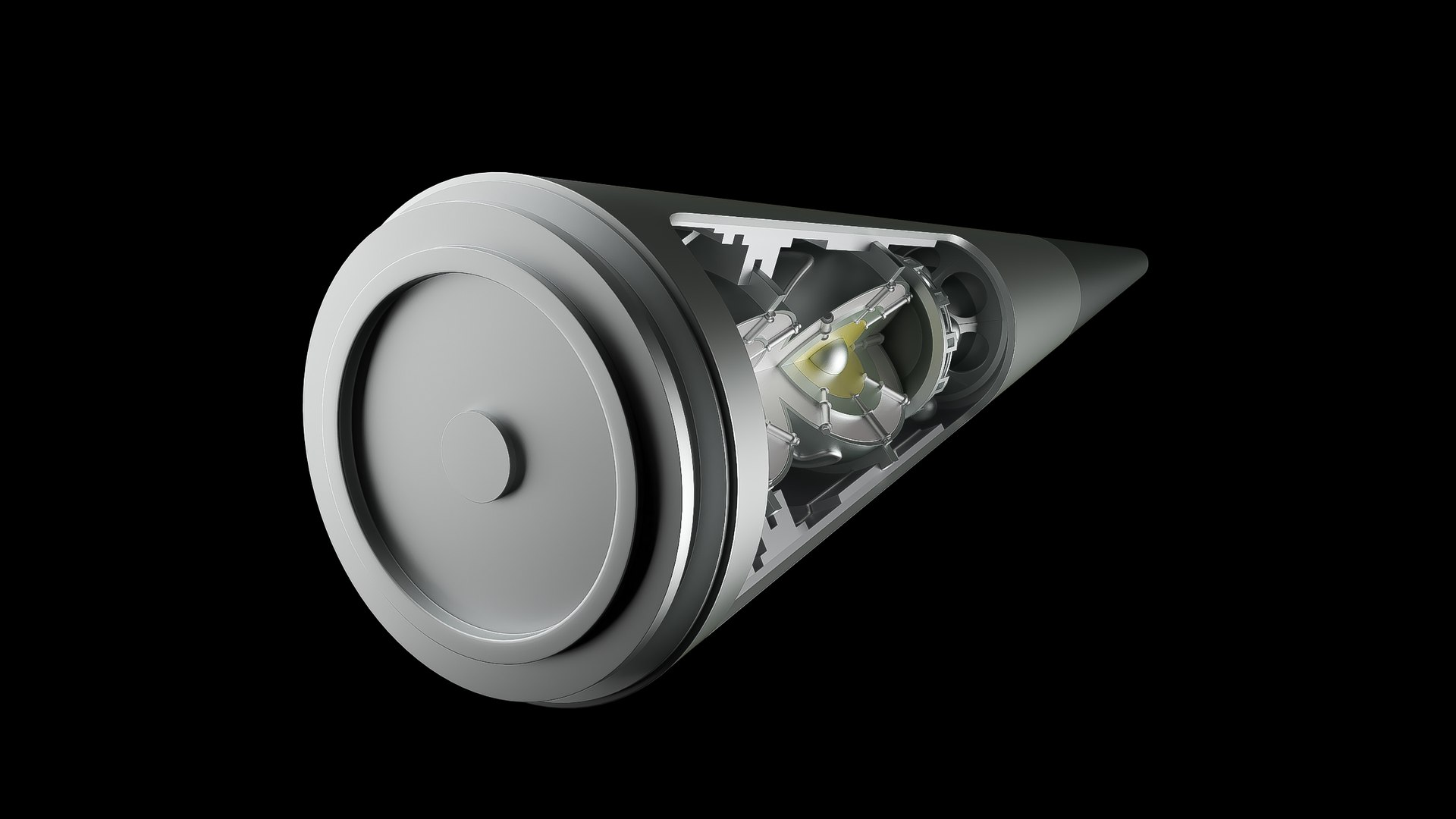 3D Thermonuclear Warhead - TurboSquid 1918433