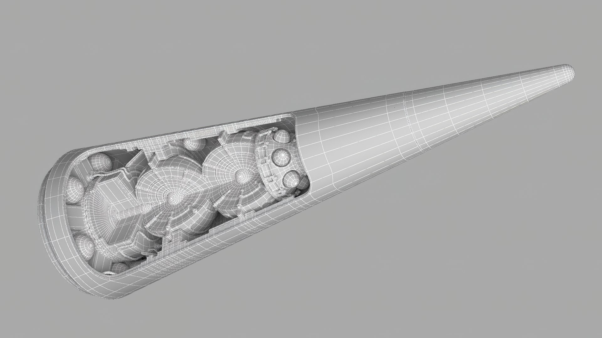 3D Thermonuclear Warhead - TurboSquid 1918433
