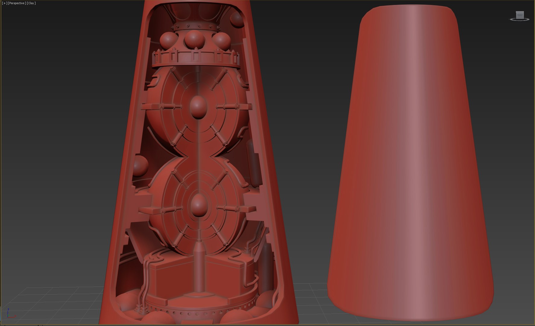 3D Thermonuclear Warhead - TurboSquid 1918433