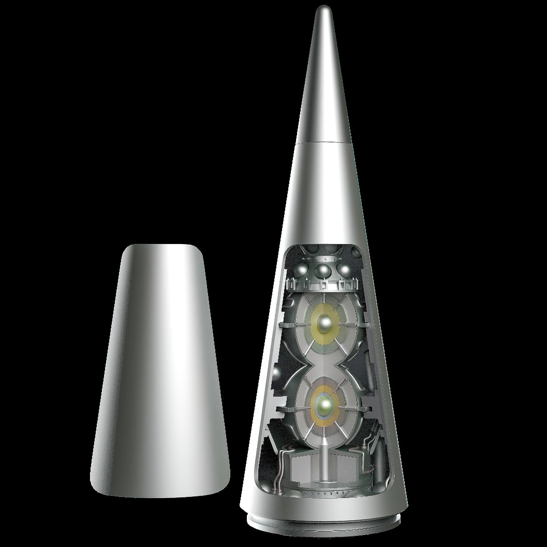 3D Thermonuclear Warhead - TurboSquid 1918433