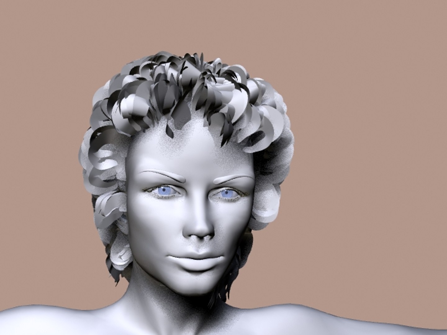 Beautiful Female Woman 3d Model