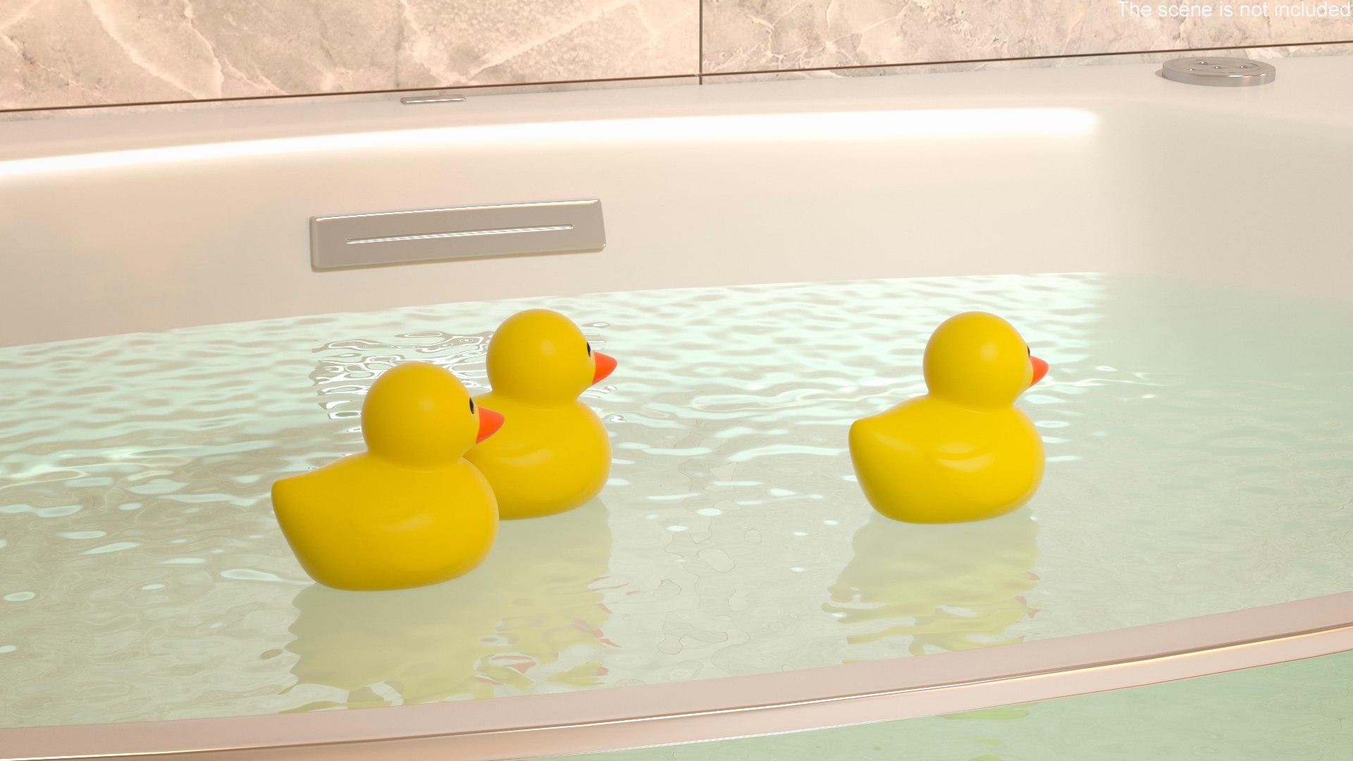 Rubber Duck 3D Model - TurboSquid 2279838