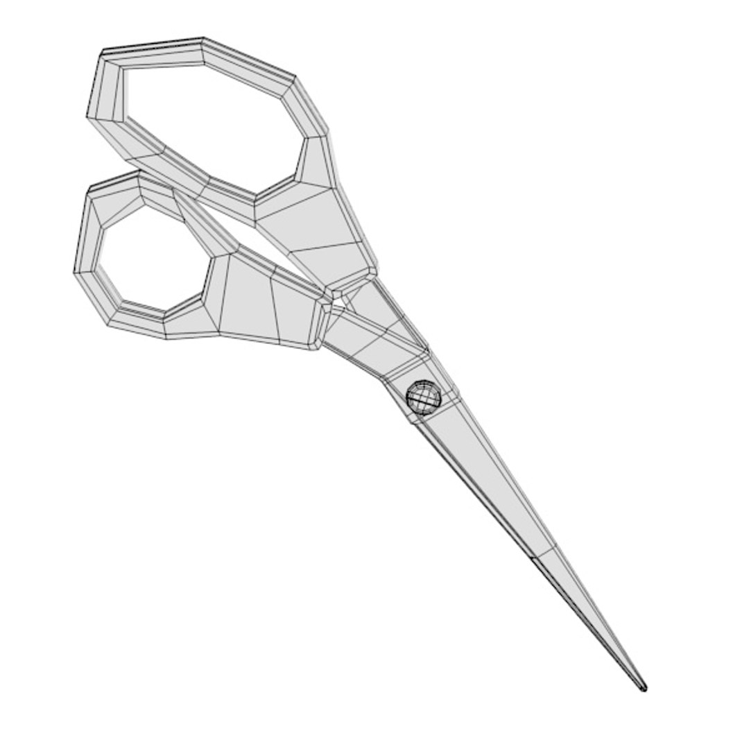 3d scissors