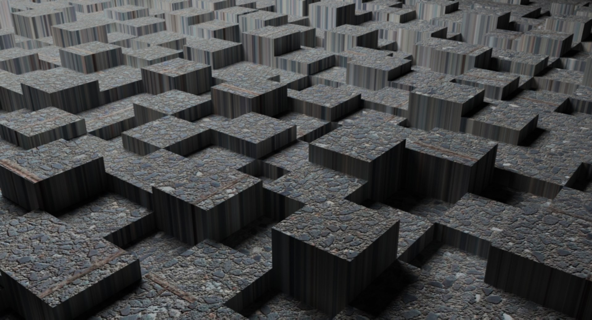 3D Model Geometry Cubes - TurboSquid 1368178