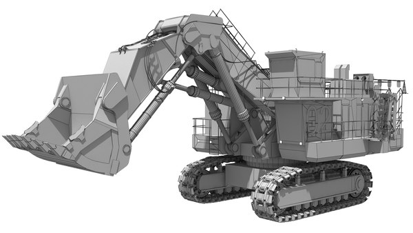 3D Hitachi EX5600 - TurboSquid 1835020