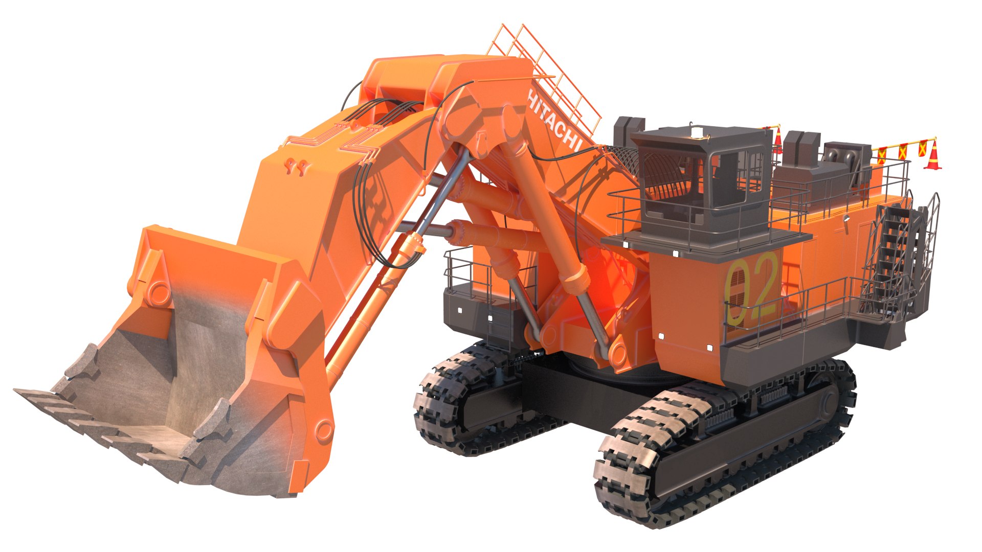 Hitachi EX5600 Modelo 3D - TurboSquid 1835020