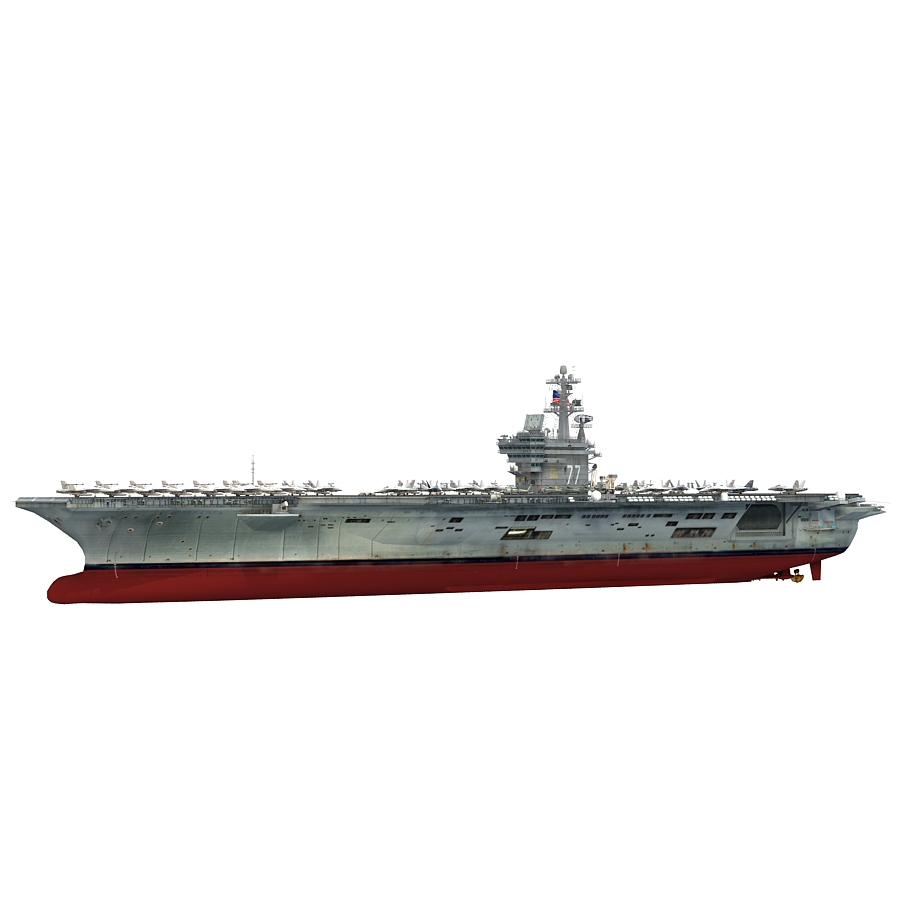 3d uss george h w bush model