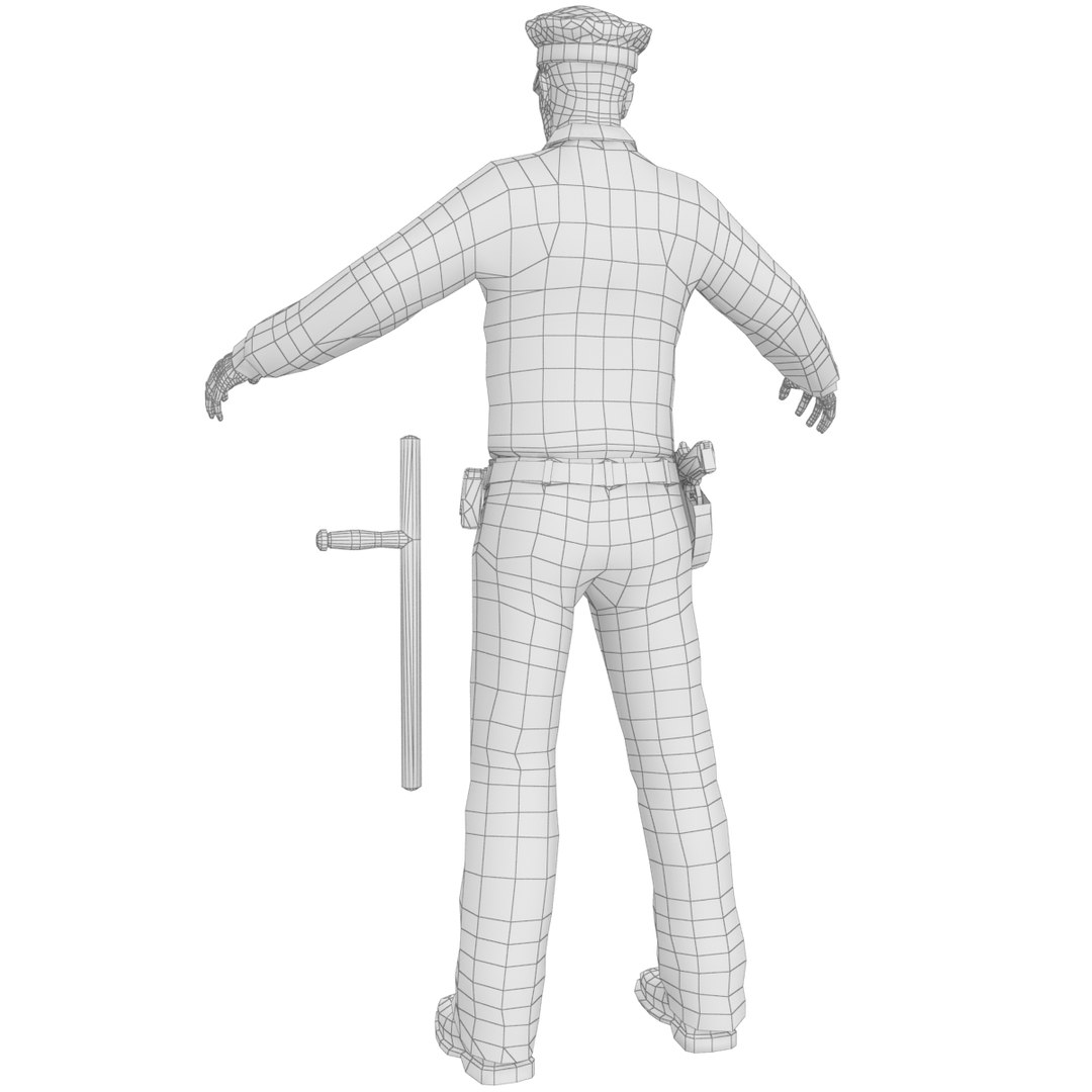 Man gun 3D model - TurboSquid 1353524