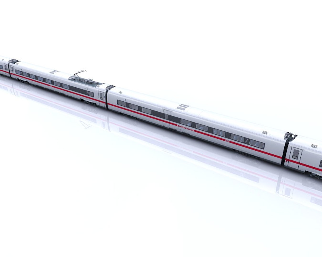Train Ice 4 3d Model