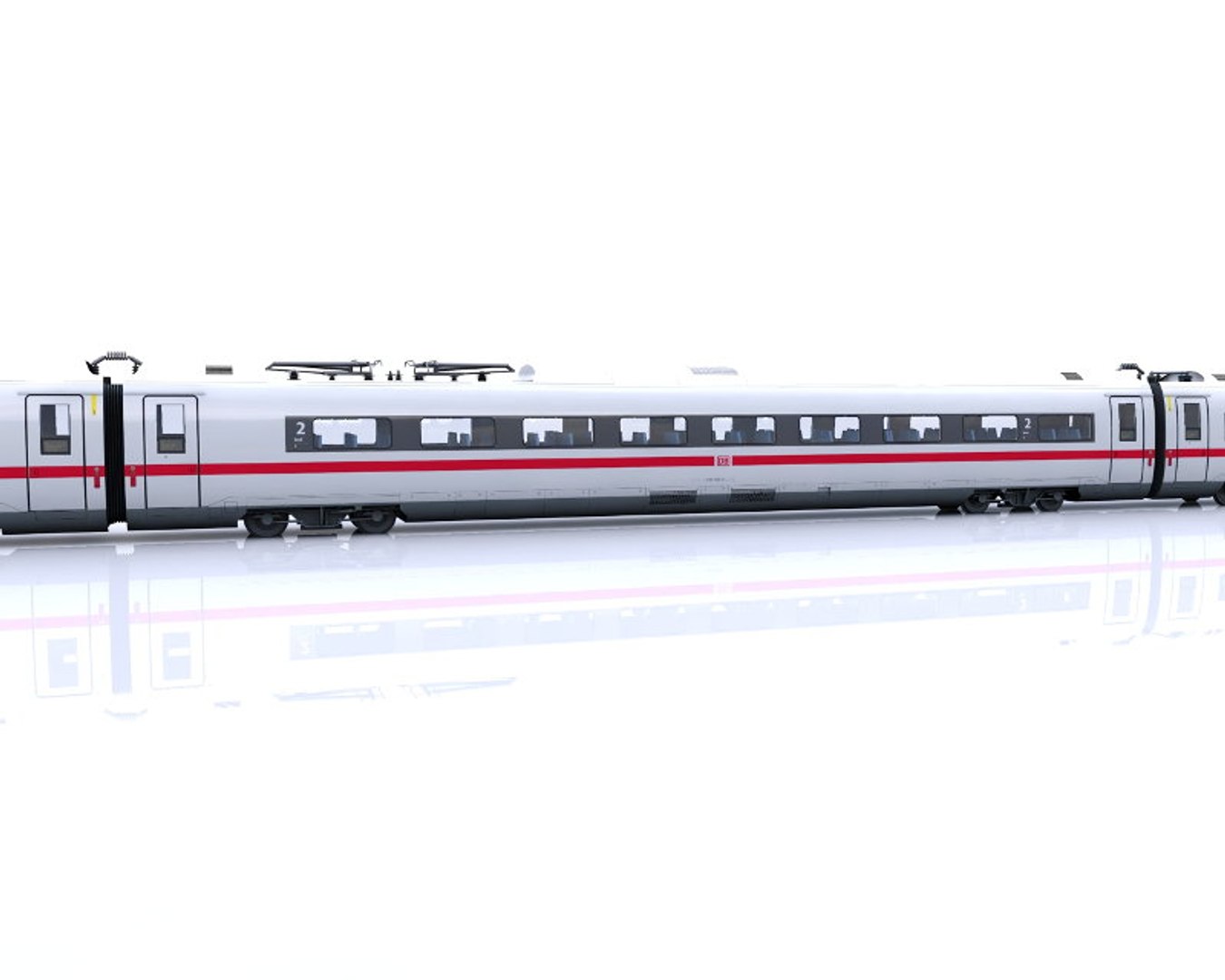 Train Ice 4 3d Model