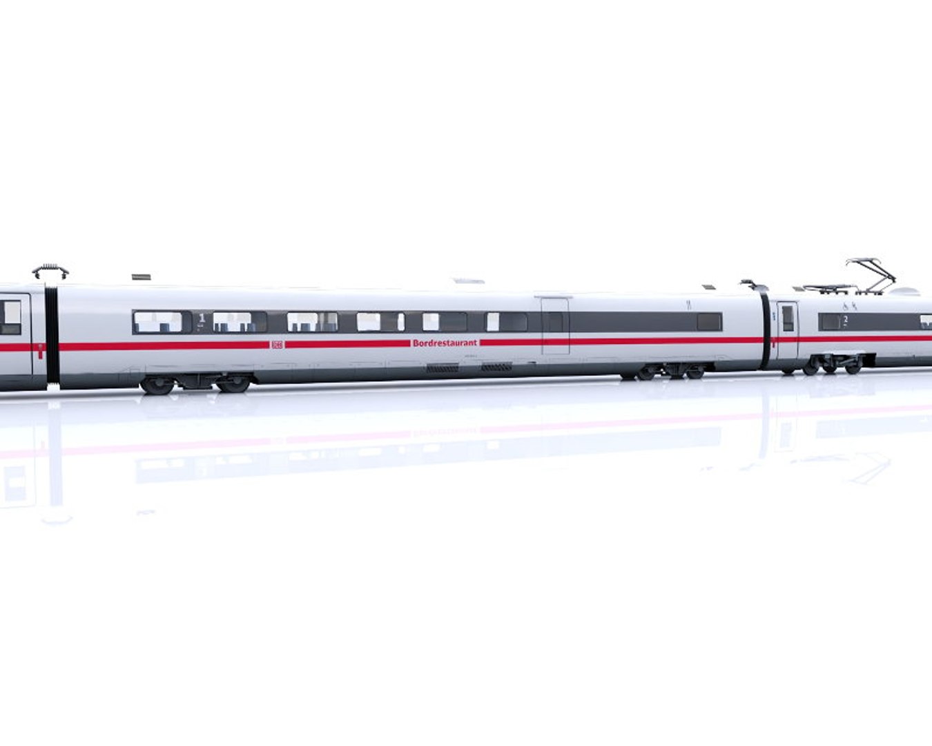 Train Ice 4 3d Model