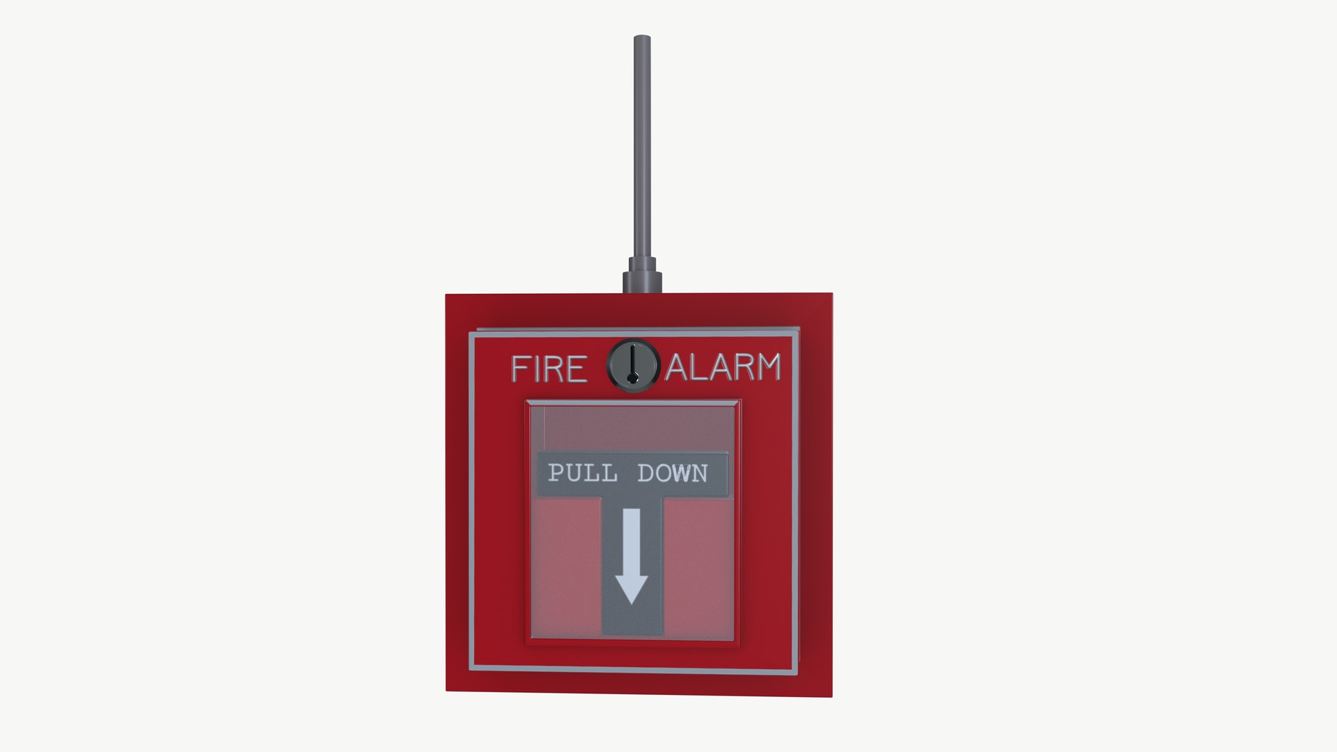 Fire Alarm MCP 3D - TurboSquid 2258295