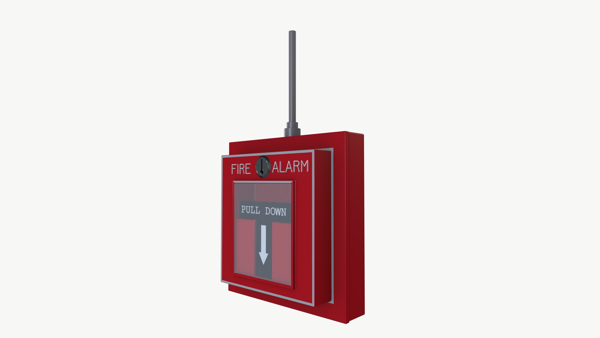 Fire Alarm MCP 3D - TurboSquid 2258295