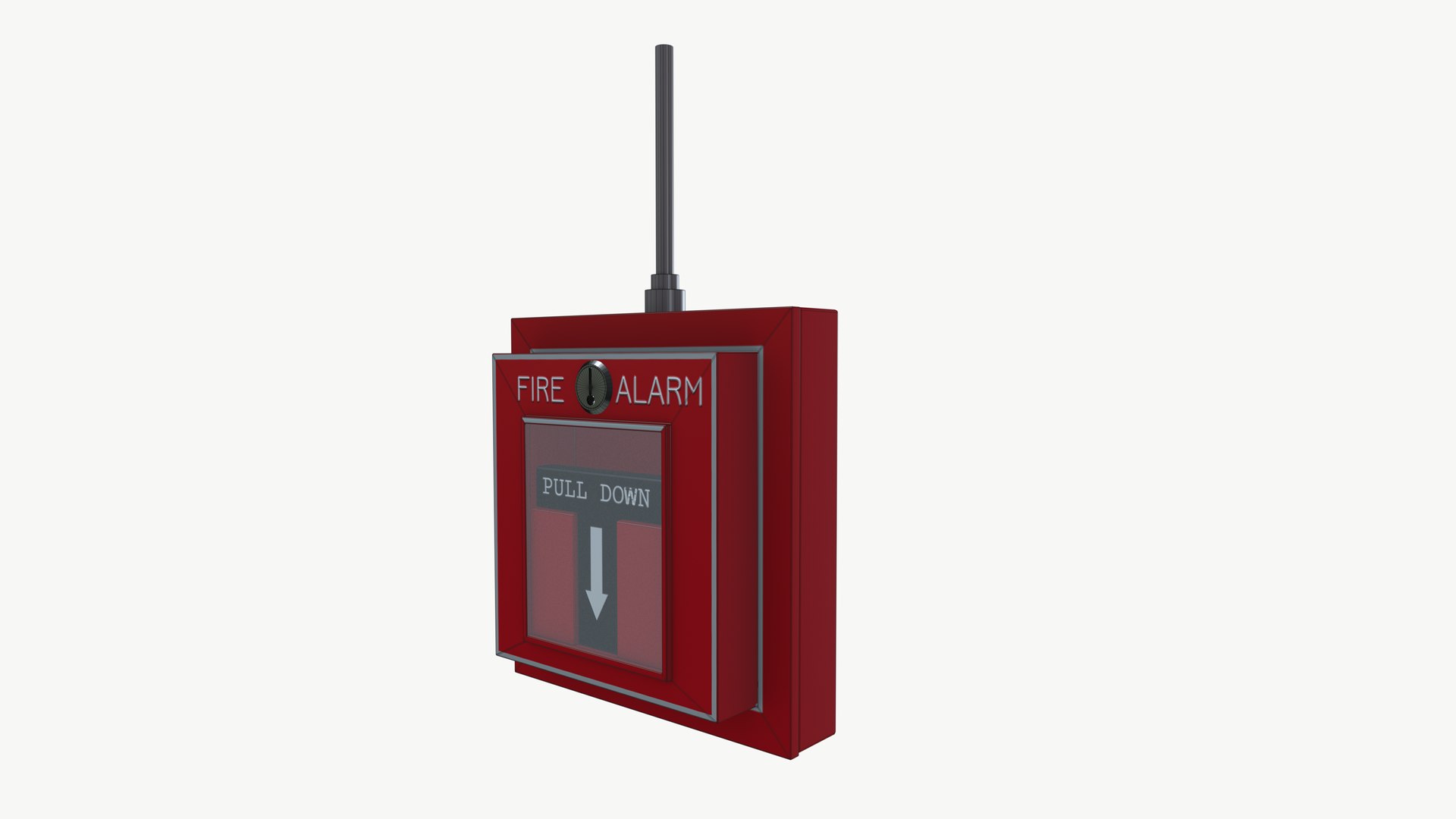 Fire Alarm MCP 3D - TurboSquid 2258295