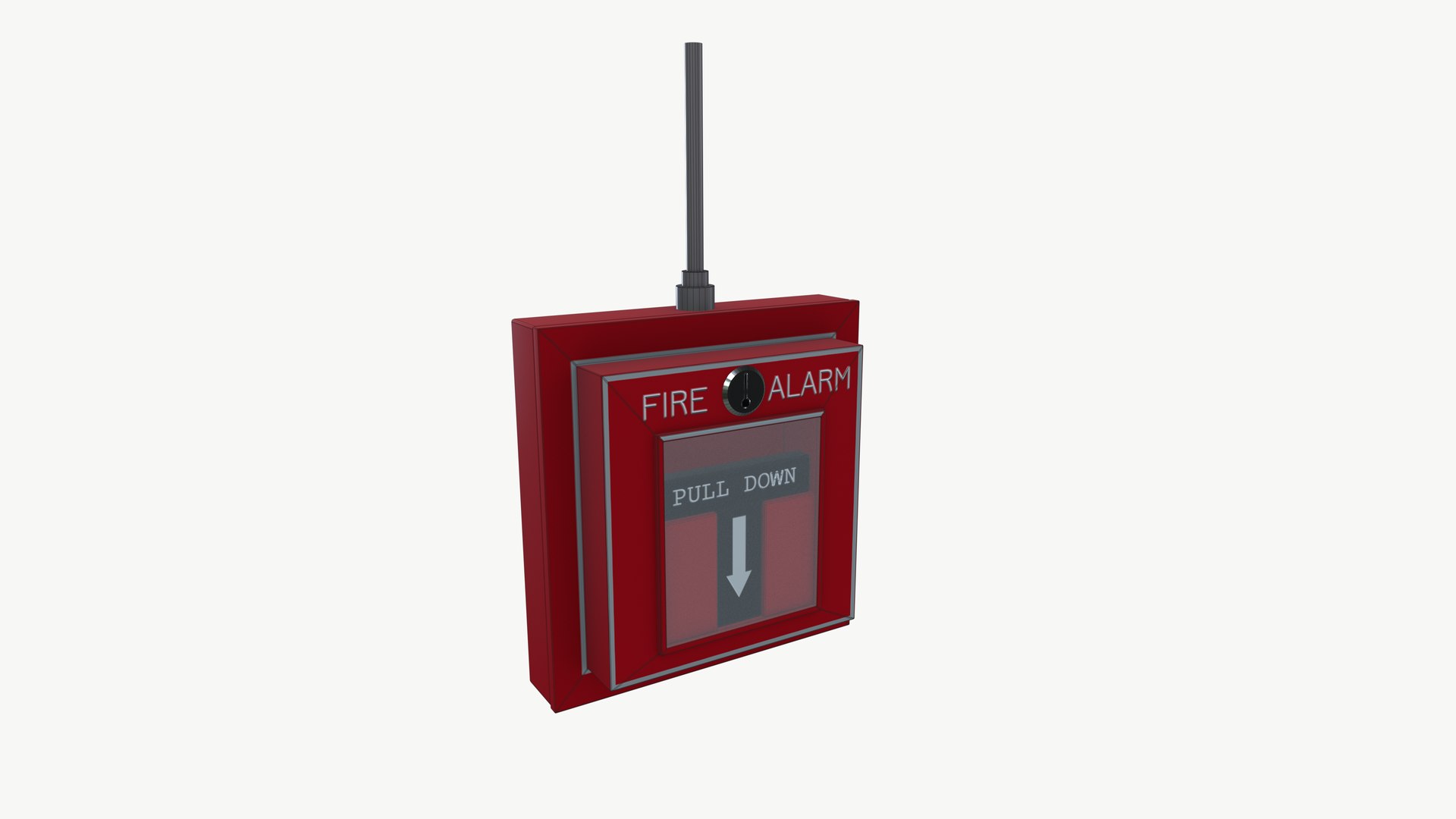 Fire Alarm MCP 3D - TurboSquid 2258295