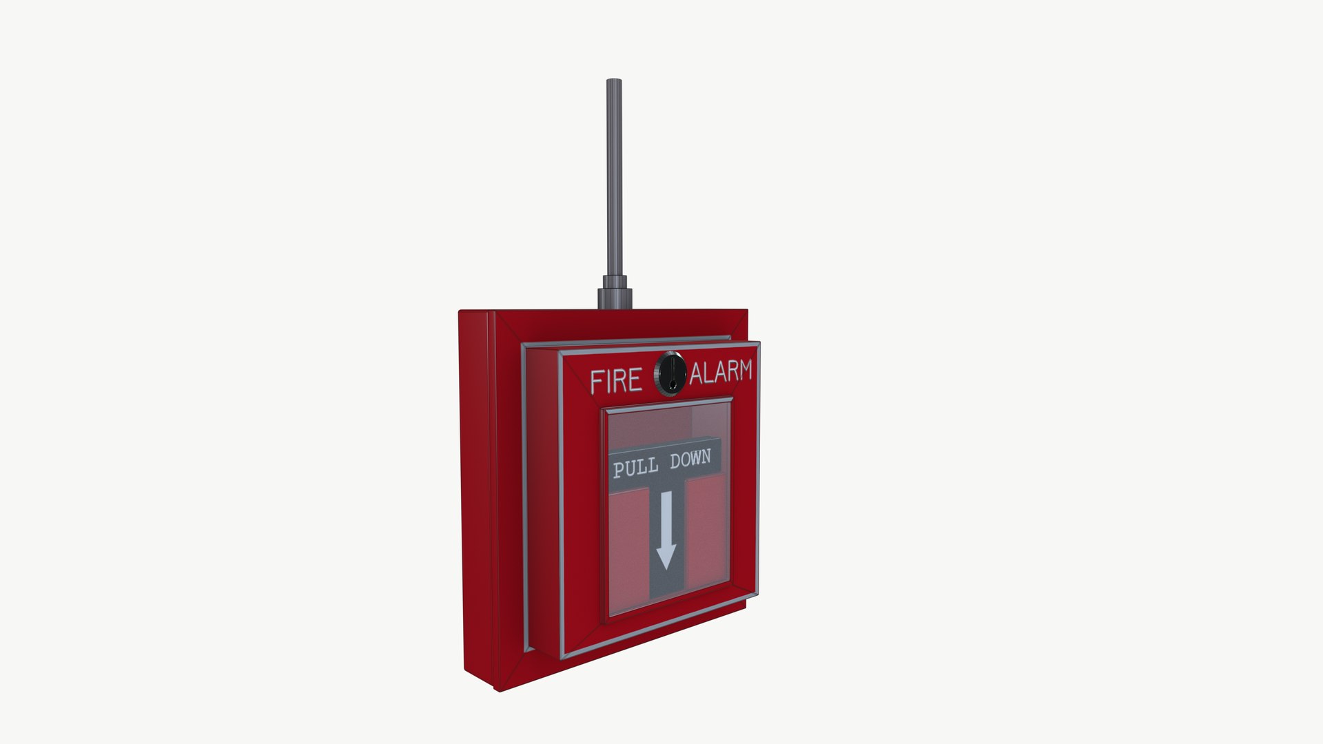 Fire Alarm MCP 3D - TurboSquid 2258295