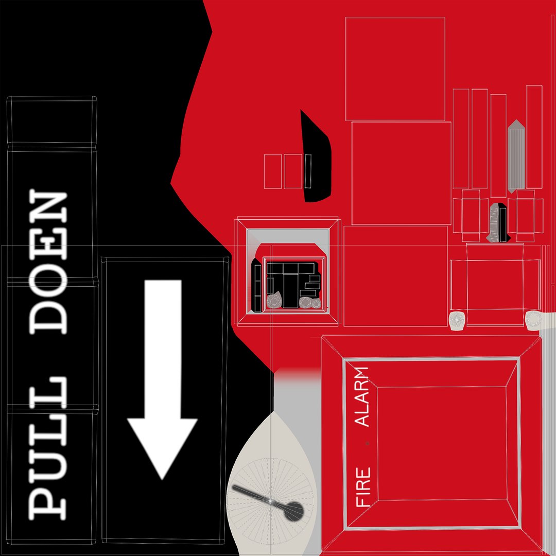 Fire Alarm MCP 3D - TurboSquid 2258295