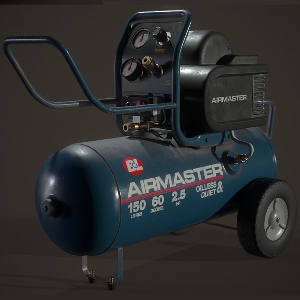 Air Compressor 3D Models for Download | TurboSquid
