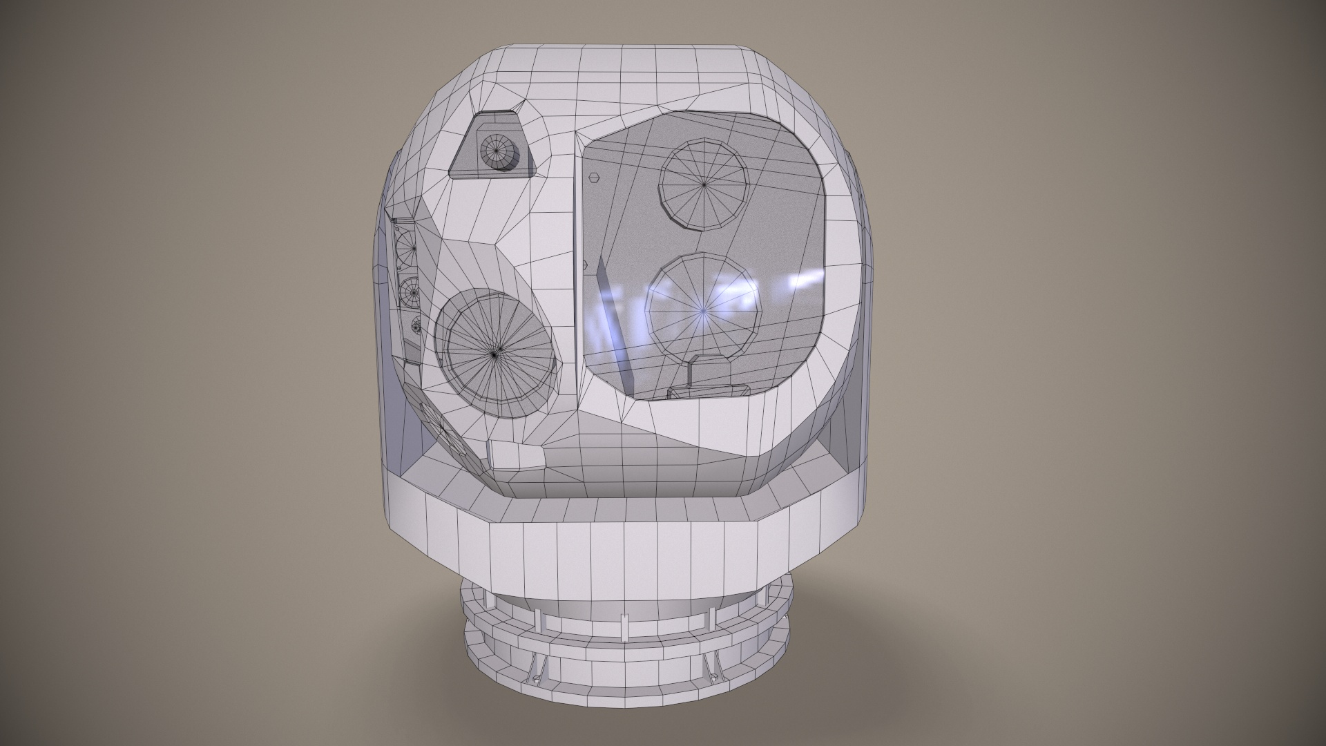 3D Aircraft FLIR Camera AAS-44 Model - TurboSquid 1995229