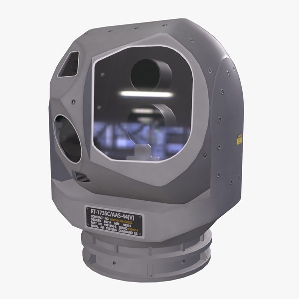 3D модель Камера FLIR для самолета AAS-44 - TurboSquid 1995229