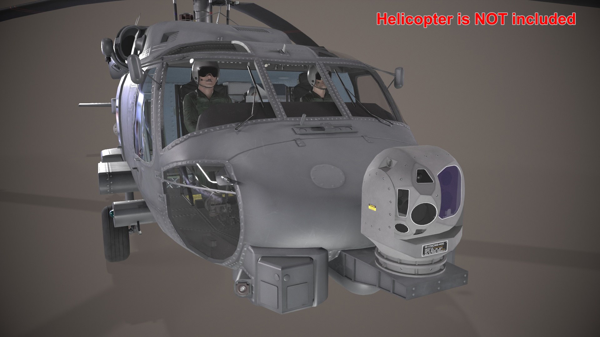 3D Aircraft FLIR Camera AAS-44 Model - TurboSquid 1995229