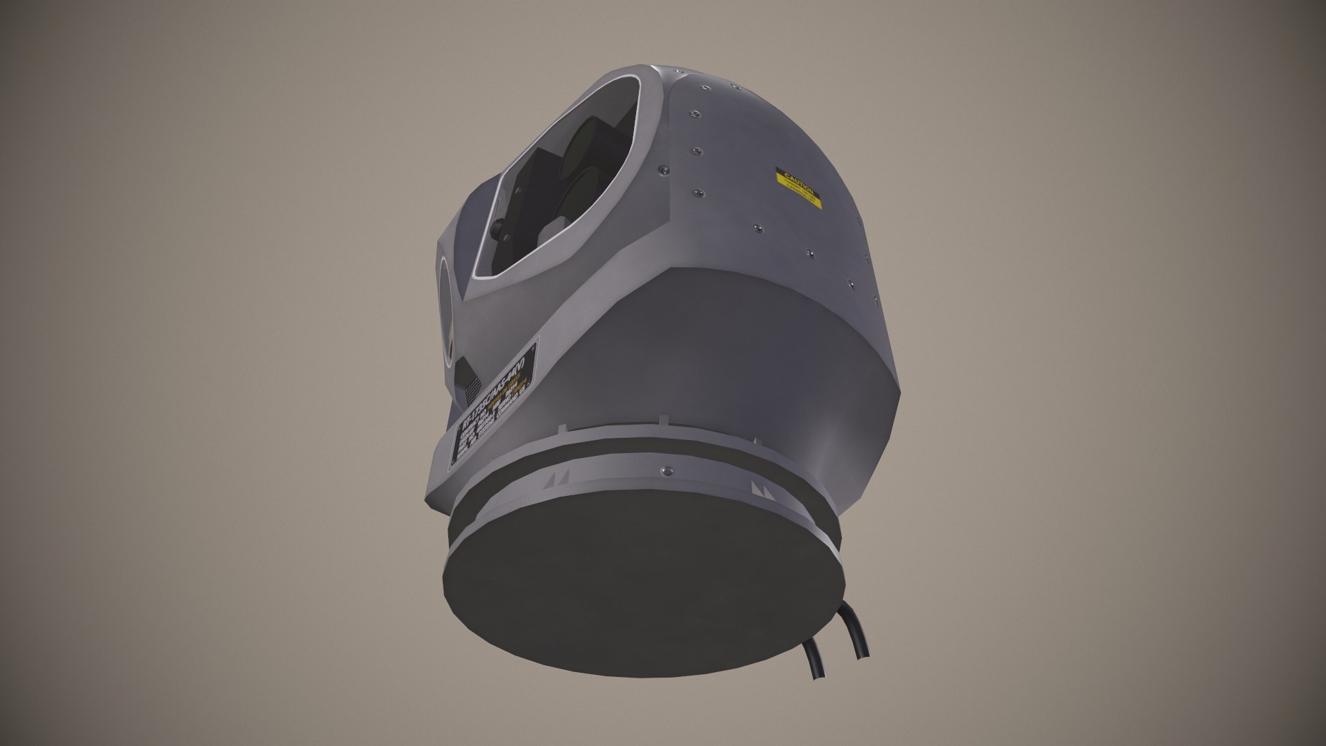 3D Aircraft FLIR Camera AAS-44 Model - TurboSquid 1995229