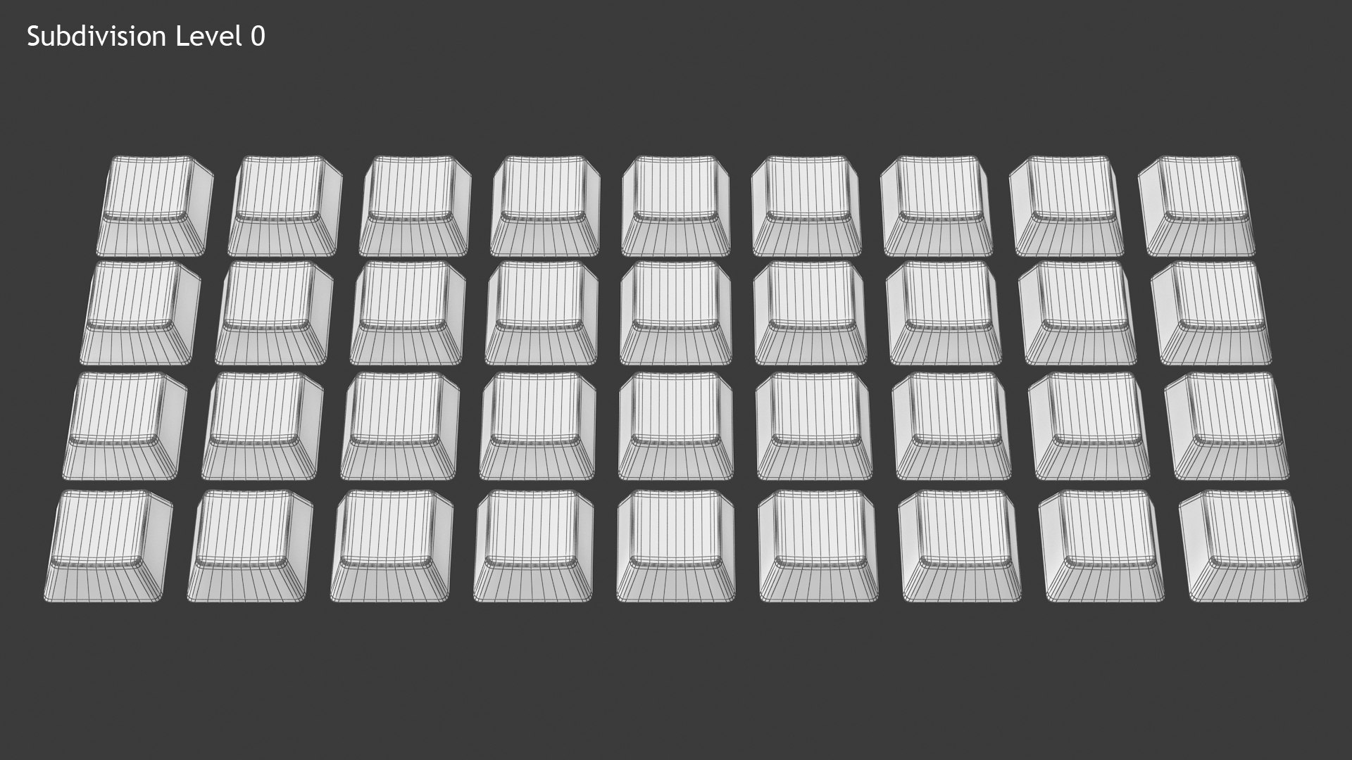 3D Keyboard Button Model - TurboSquid 1642073