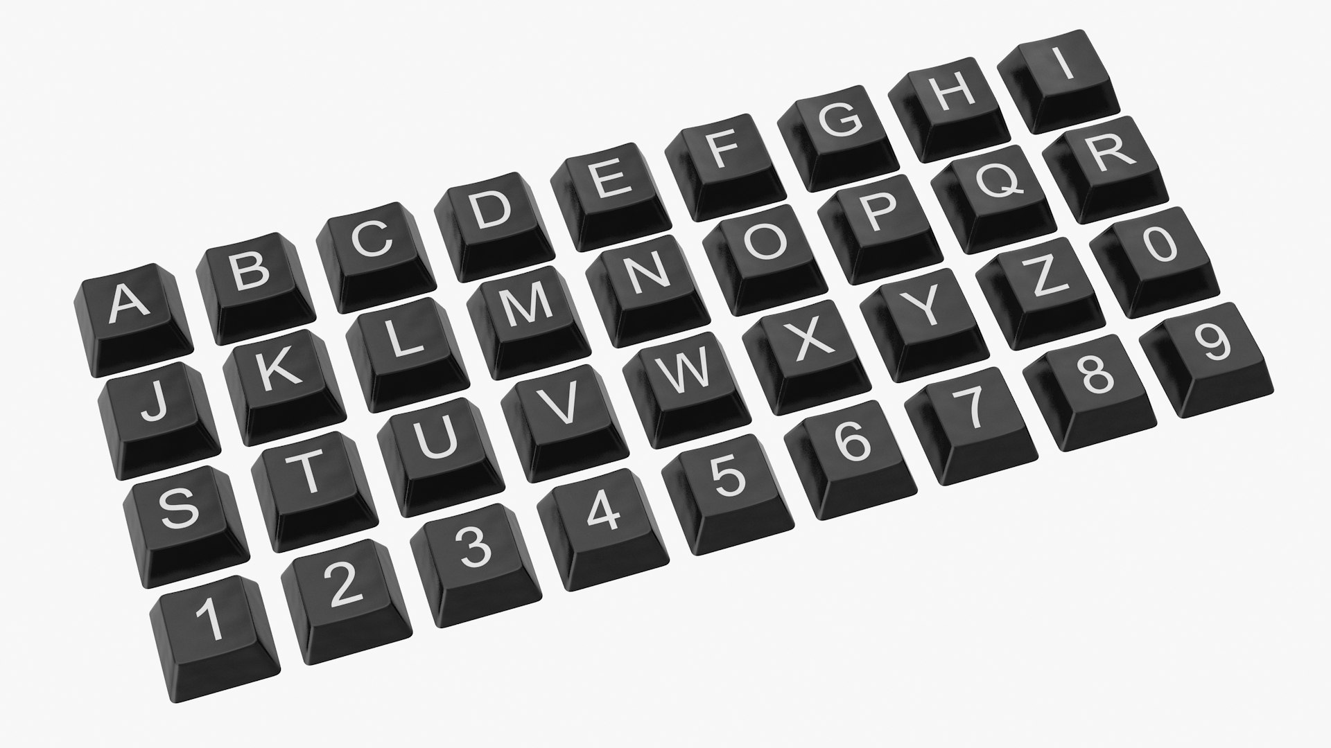 3D Keyboard Button Model - TurboSquid 1642073