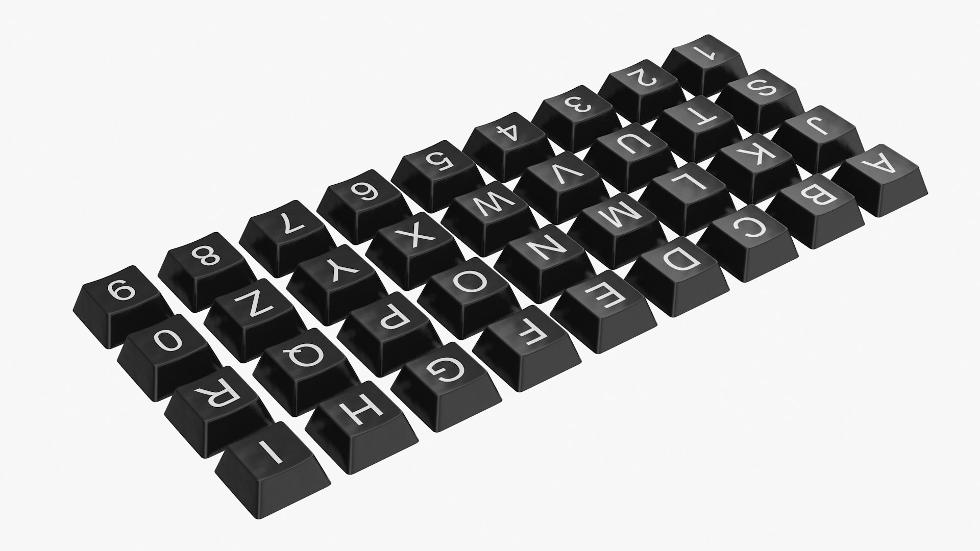 3D Keyboard Button Model - TurboSquid 1642073
