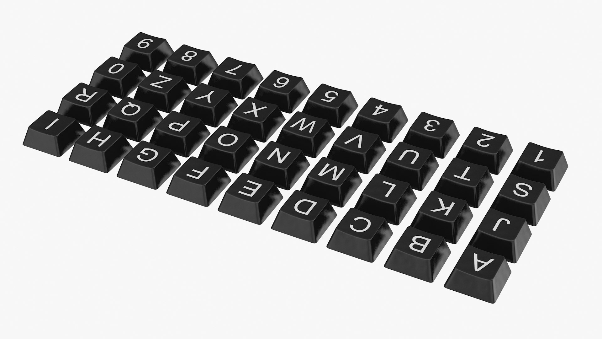 3D Keyboard Button Model - TurboSquid 1642073