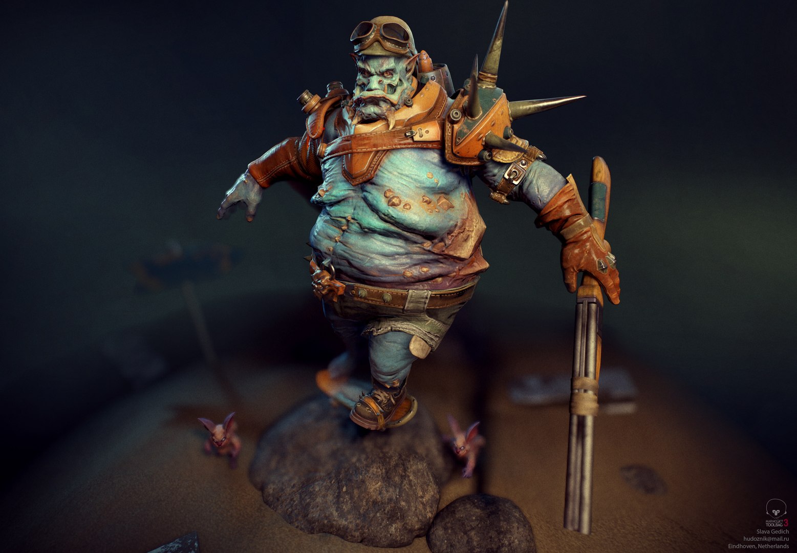 Crasus Character 3D Model - TurboSquid 1332973