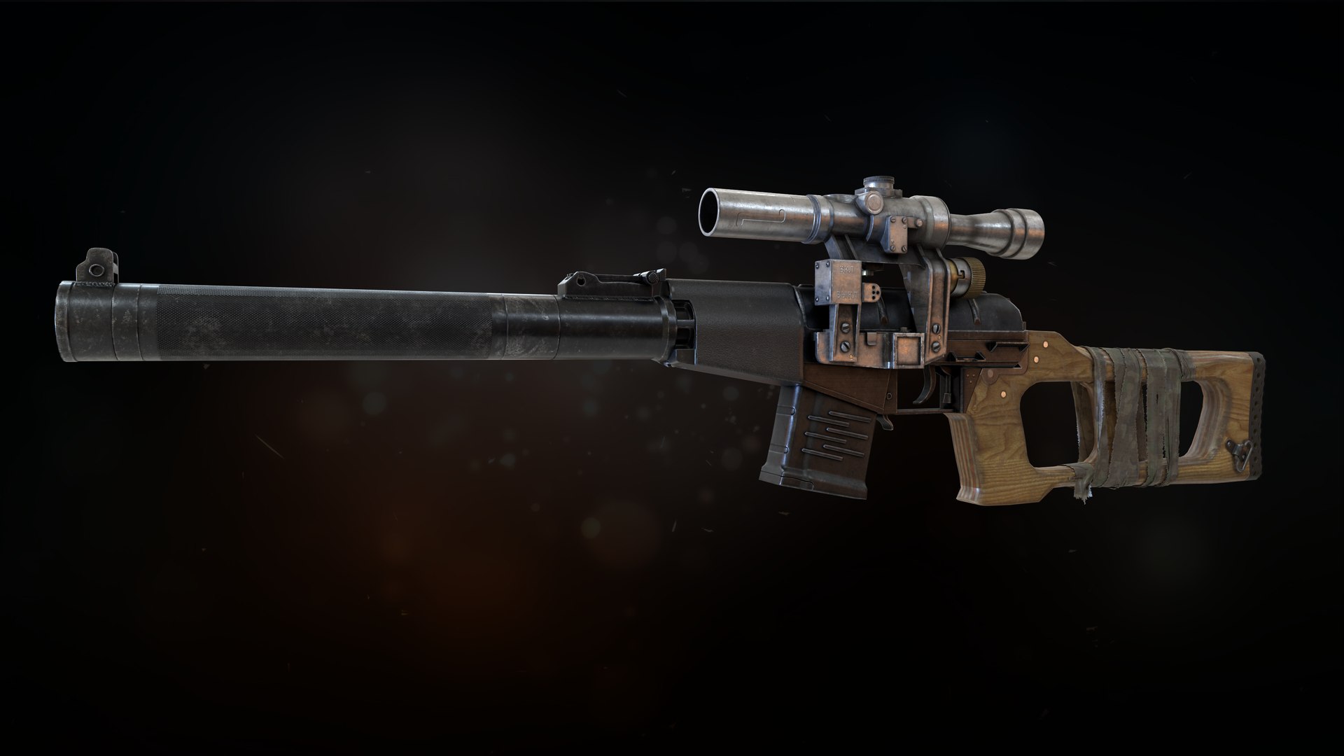 VSS Vintorez 3D - TurboSquid 2000998