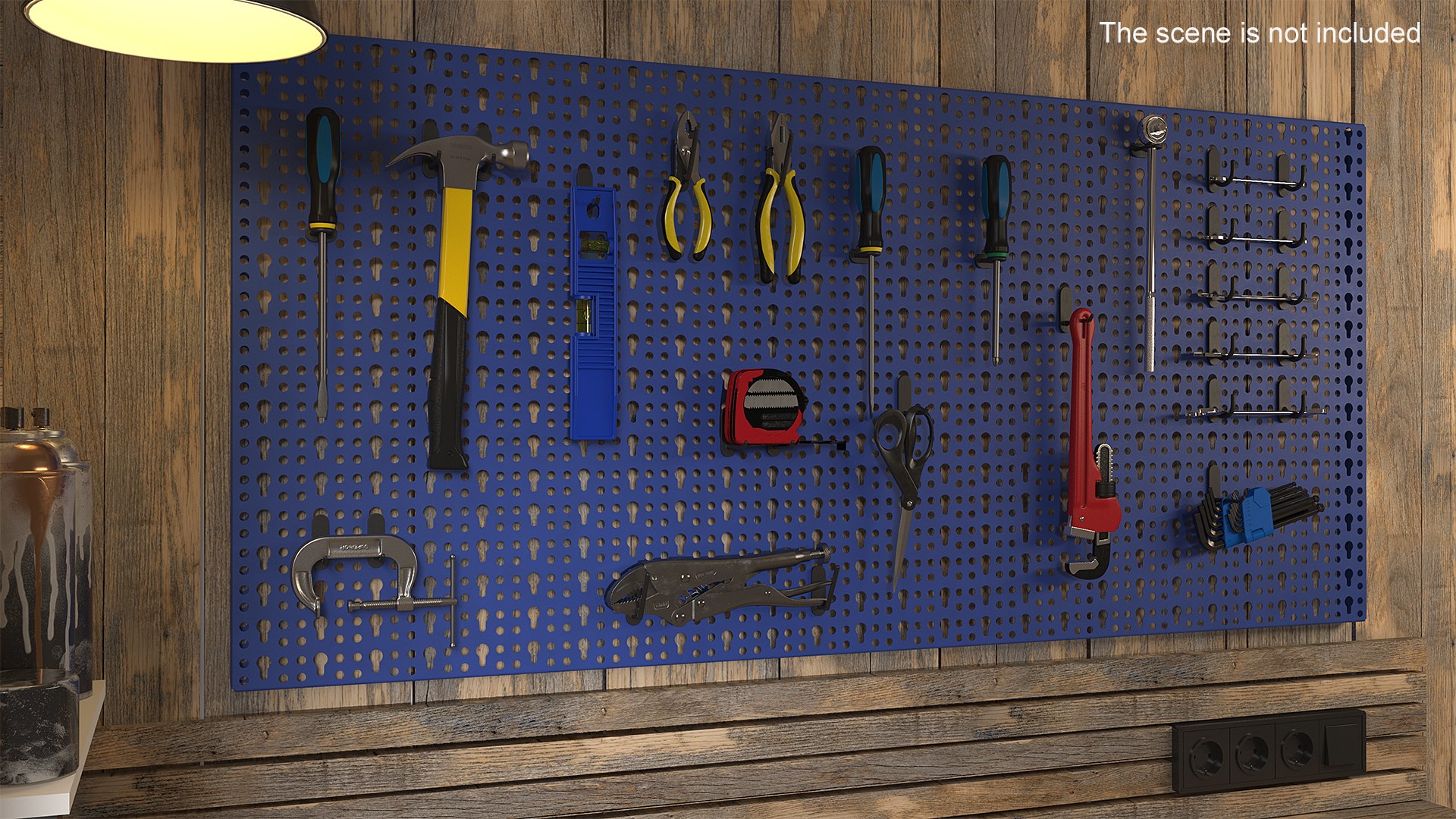 3D Tool Hanger Model - TurboSquid 2278829