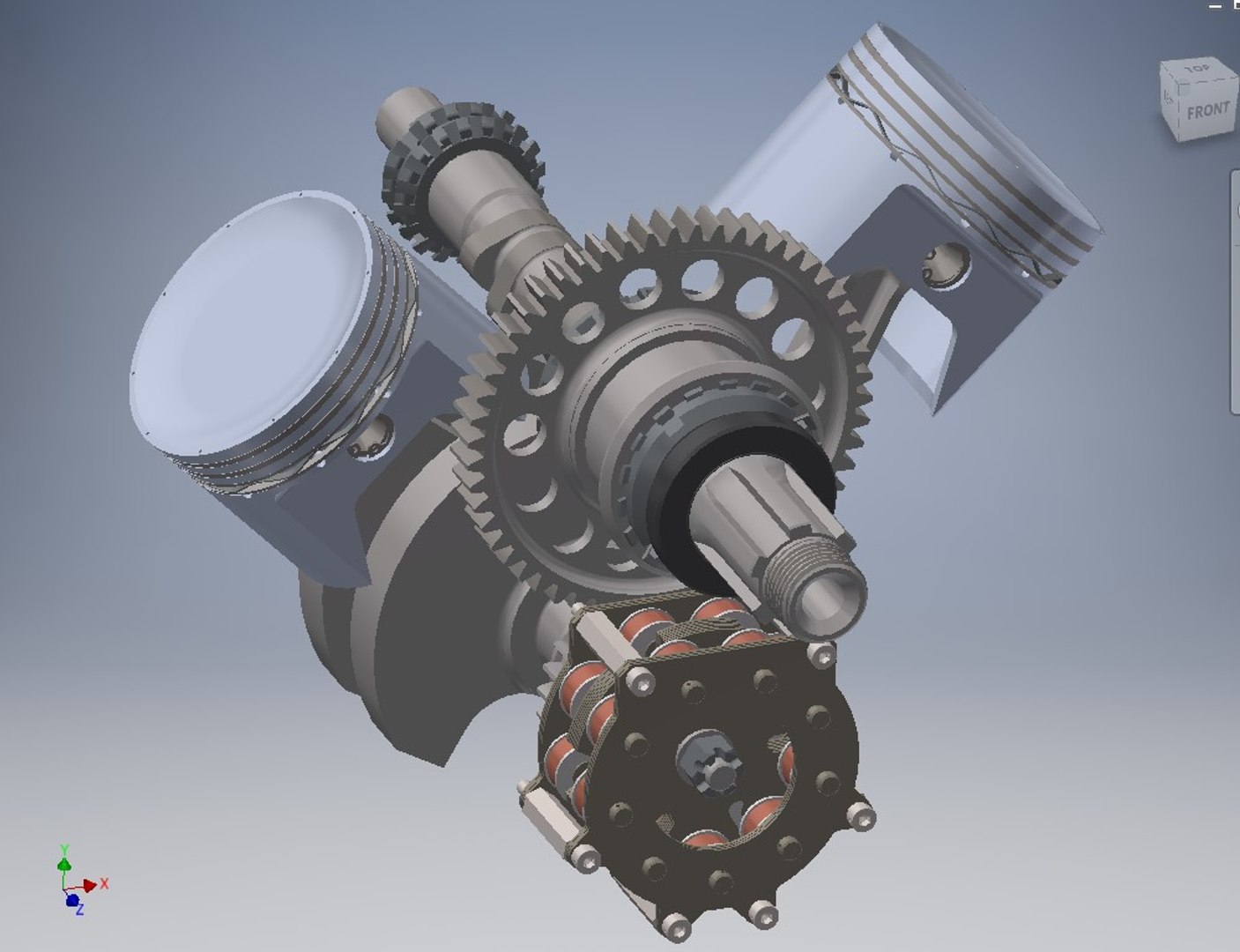 Engine V 3D Model - TurboSquid 1654491