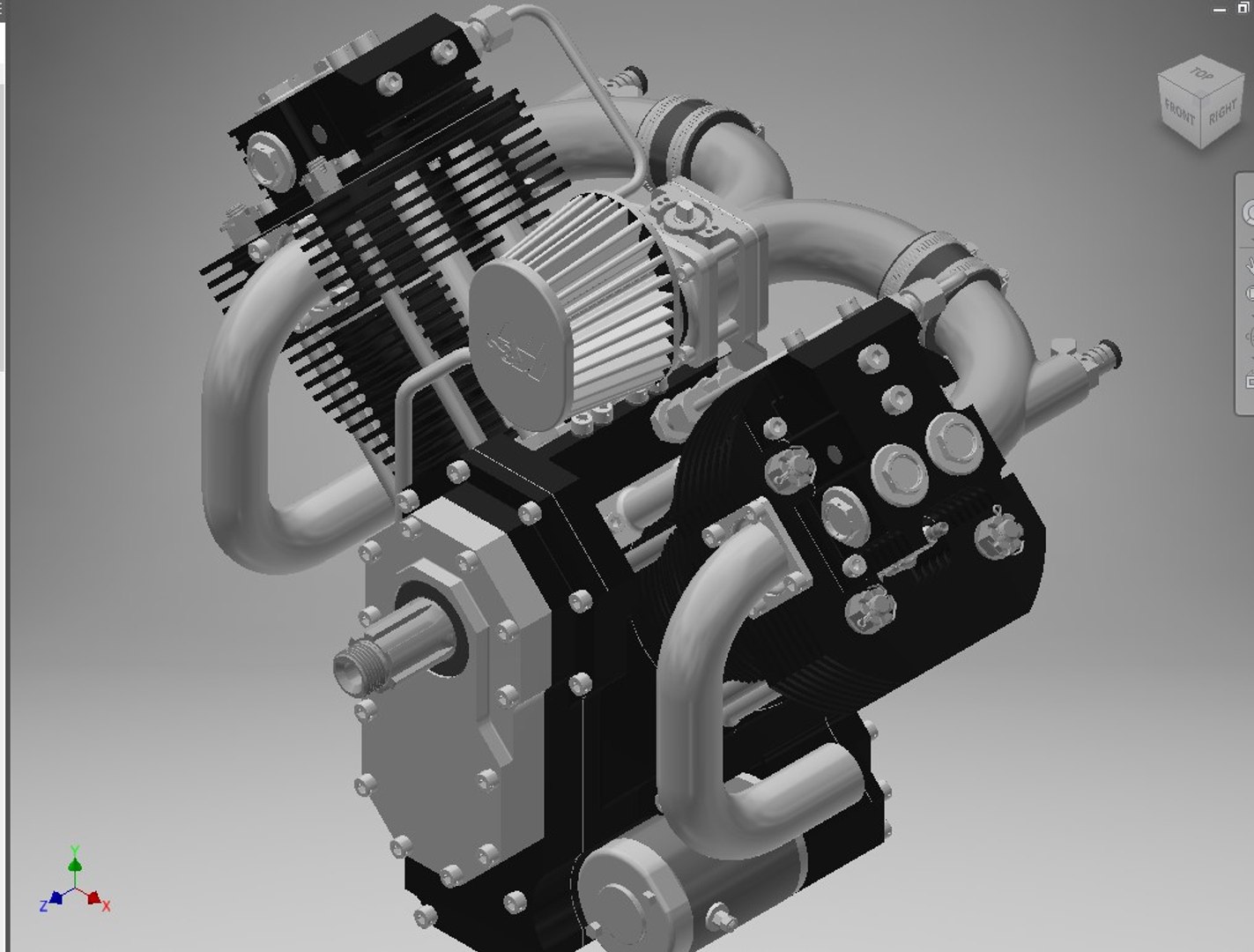 Engine V 3D Model - TurboSquid 1654491